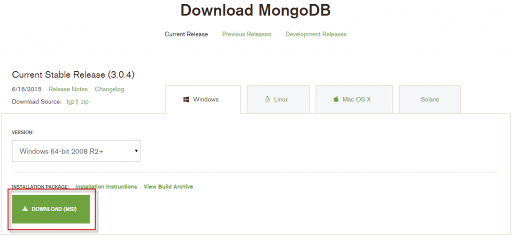 เริ่มการติดตั้ง MongoDB เบื้องต้น - Poolsawat's Blog