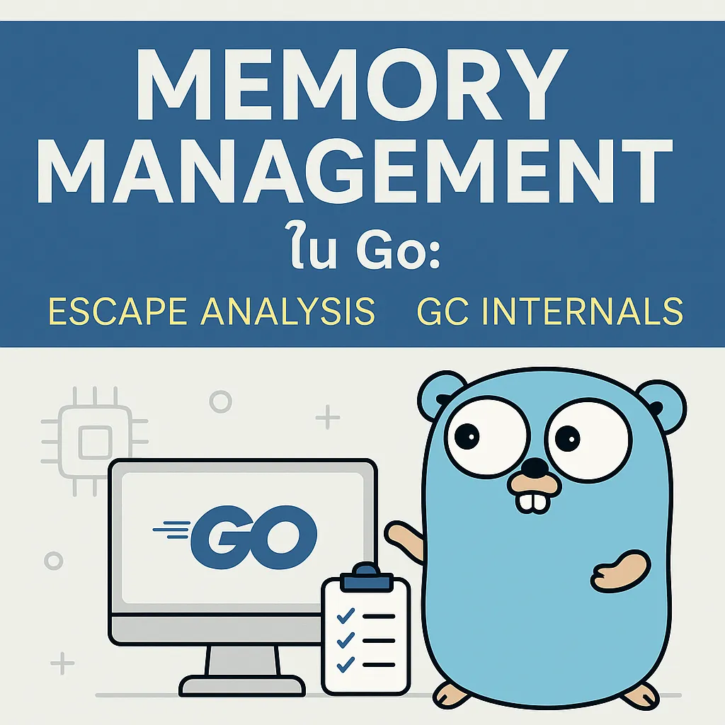 Memory Management ใน Go: escape analysis, GC internals - Poolsawat's Blog