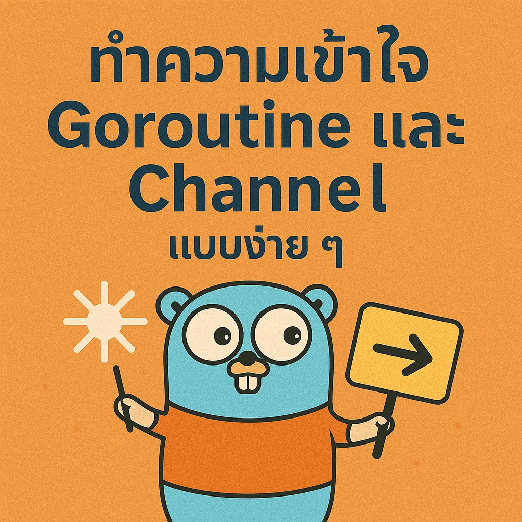 ทำความเข้าใจ Goroutine และ Channel แบบง่าย ๆ - Poolsawat's Blog