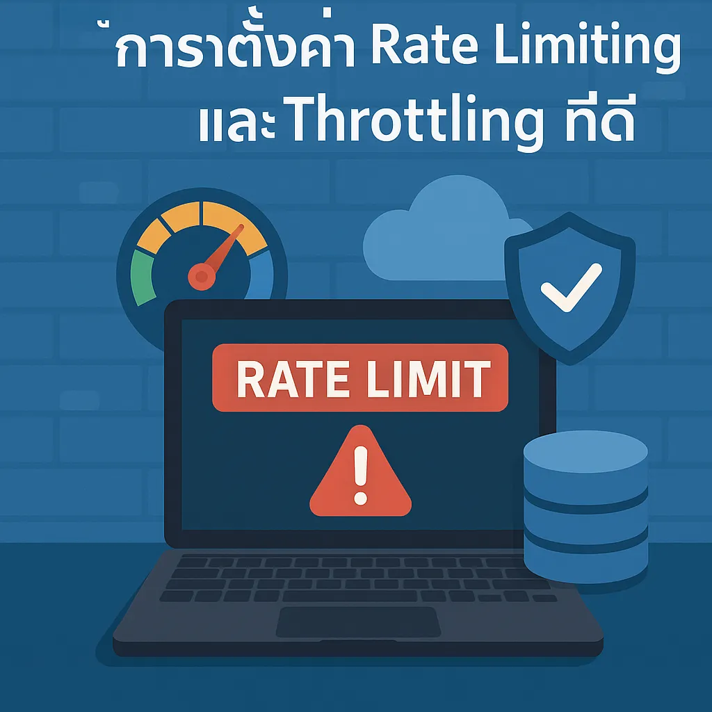 การตั้งค่า Rate Limiting และ Throttling ที่ดี - Poolsawat's Blog