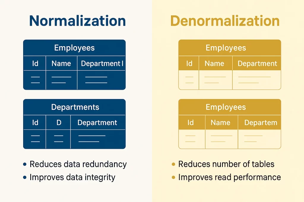 การออกแบบ Database Schema ที่ดี (Normalization vs Denormalization ...