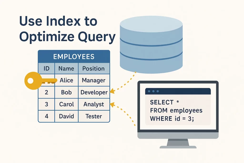 Query Optimization → ใช้ EXPLAIN และ ANALYZE เพื่อตรวจสอบ Performance ...
