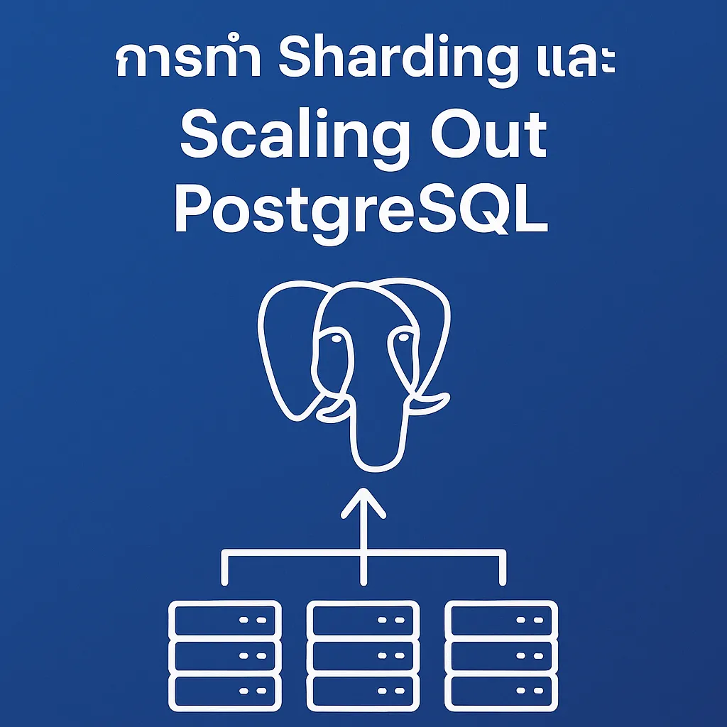 การทำ Sharding และ Scaling Out PostgreSQL - Poolsawat's Blog